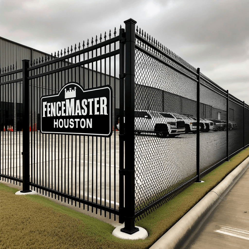 Commercial Iron/Metal Fencing Solutions | Fencemaster Houston ...